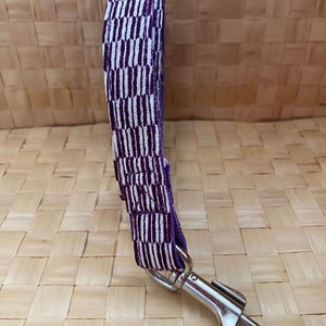 Traditional Japaneseyagasuri Pattern Dog Leash / Color: Purple ...