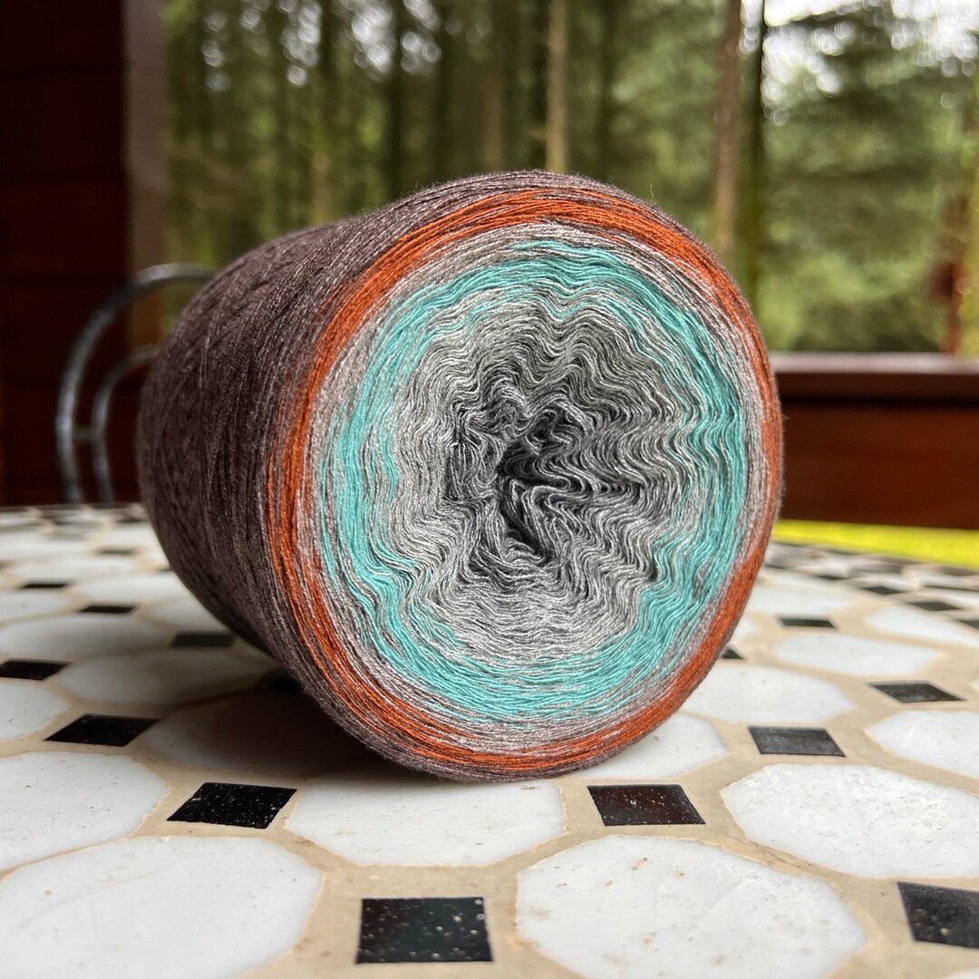 Woolpedia Colors Kaizen Gradient Yarncake (modal) 3ply - Etsy