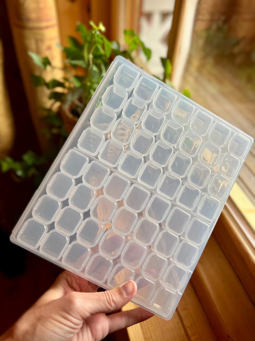 56-grid Storage Box for Small Items / Craft Organizer - Etsy