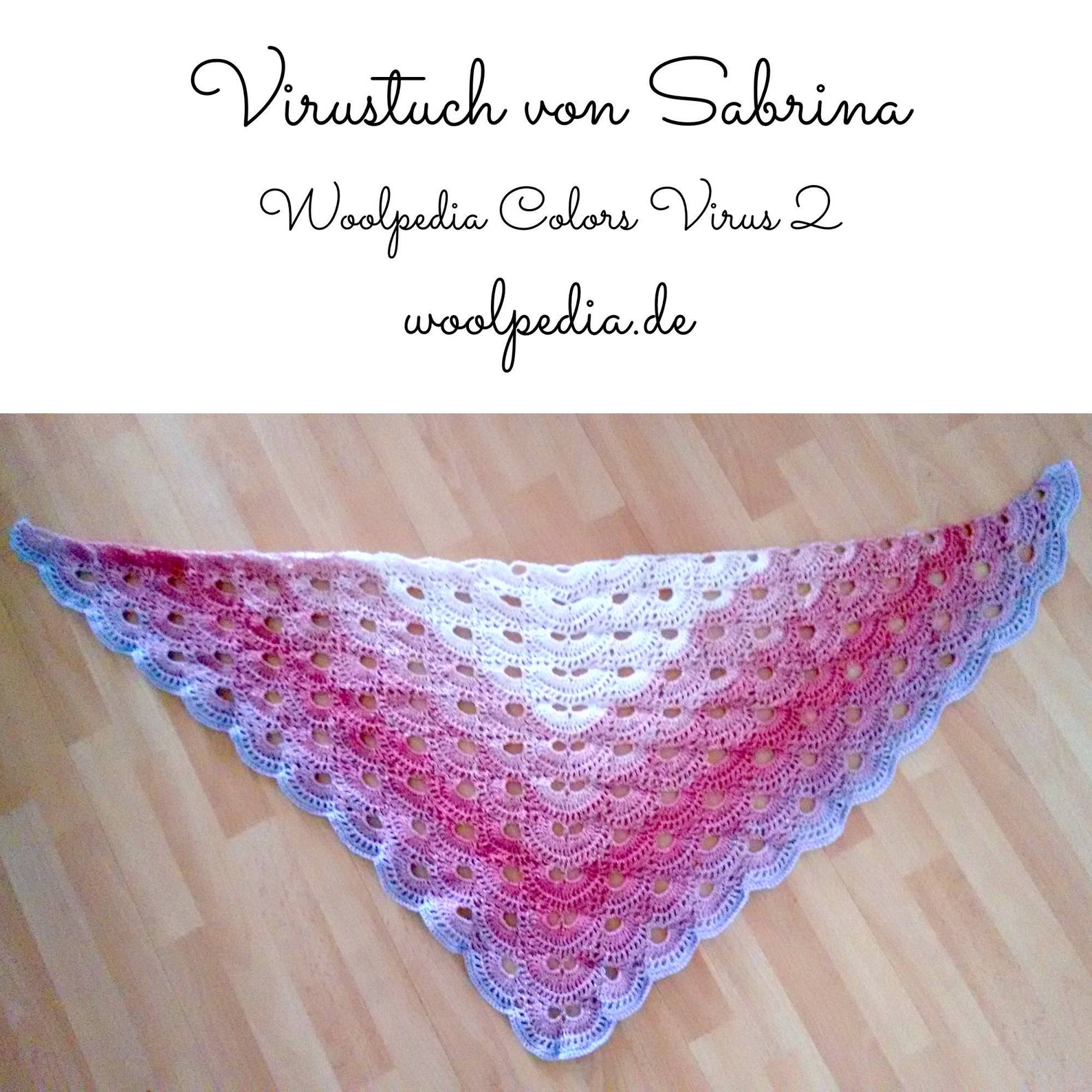 Virus Shawl Crochet Pattern PDF & Beginner Videos - Etsy