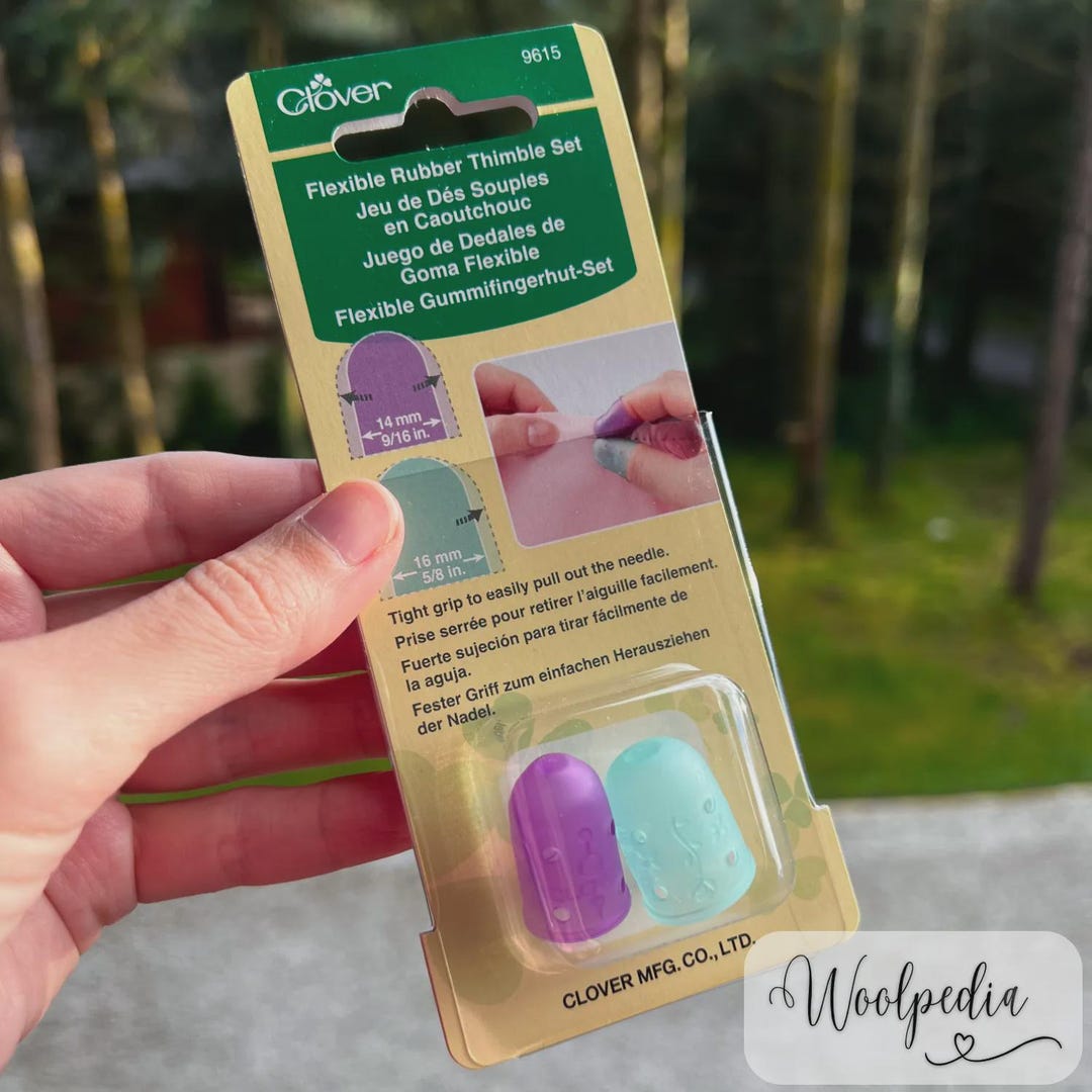 Clover Flexible Rubber Thimbles - Etsy