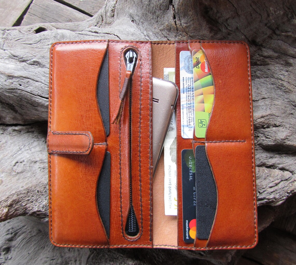 Long Wallet PDF Pattern-wallet Clutch Pattern-business Wallet - Etsy