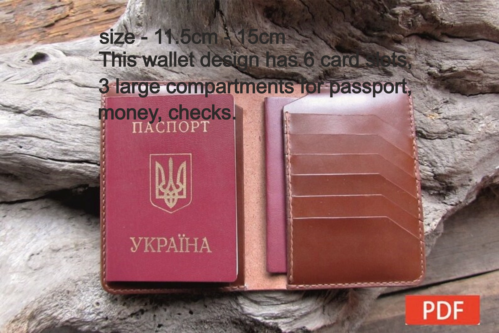 Passport Cover Pattern family Passport Wallet Pattern Leather Passport ...