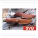 Knife Scabbard Pattern Svg / Leather Scabbard Svg/ Leather Scabbard Pattern / Knife Scabbard ...