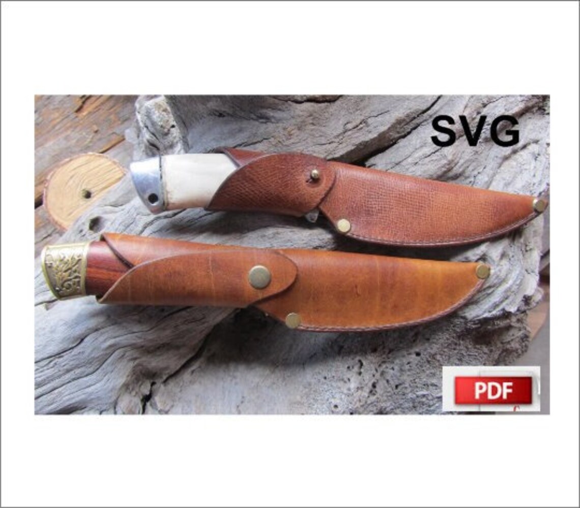Knife Scabbard Pattern PDF / Leather Scabbard PDF / Leather - Etsy