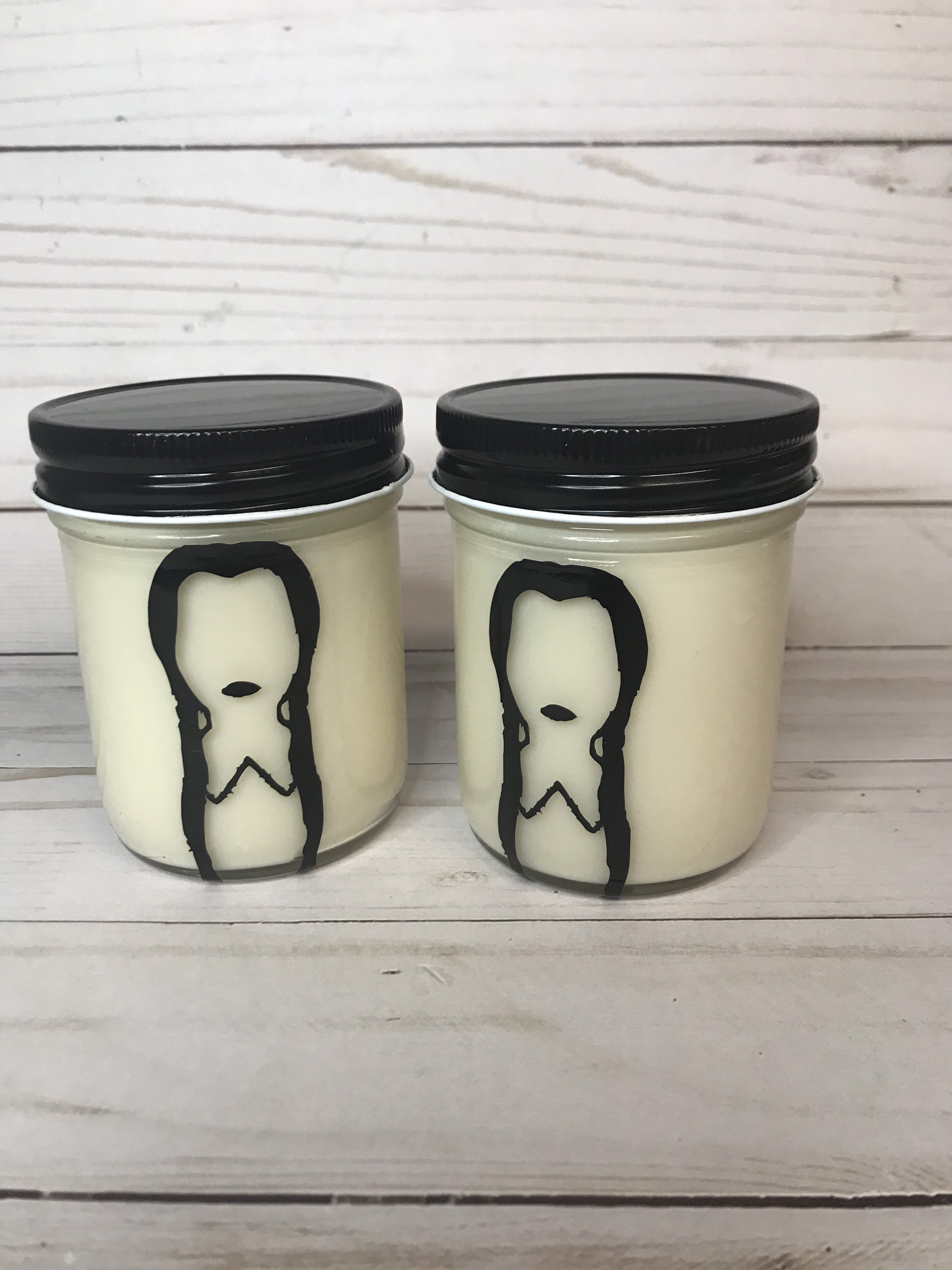 Morticia and Wednesday Addams Family 8 Oz Hand Poured Candle - Etsy