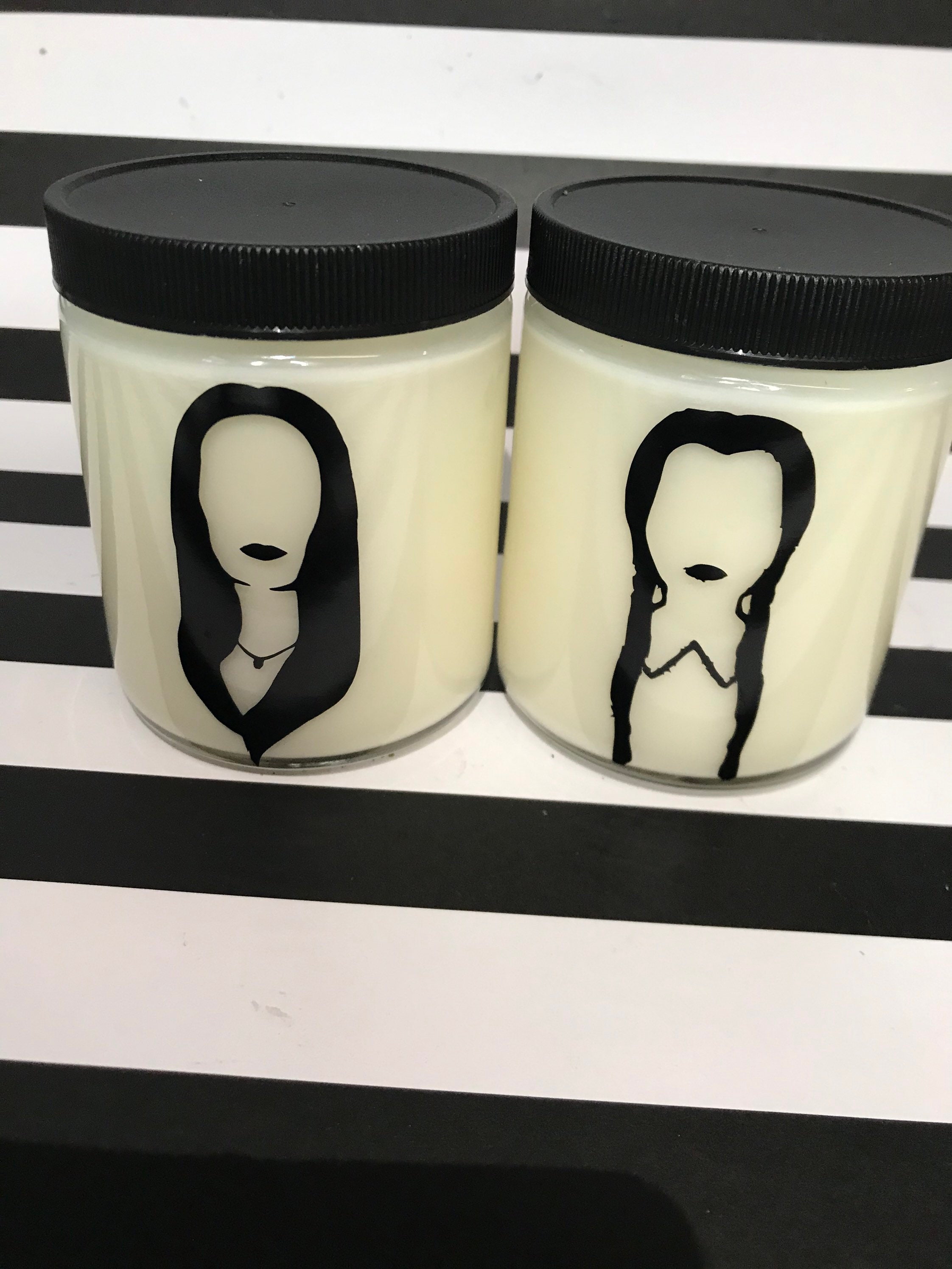 Morticia and Wednesday Addams Family 8 Oz Hand Poured Candle - Etsy
