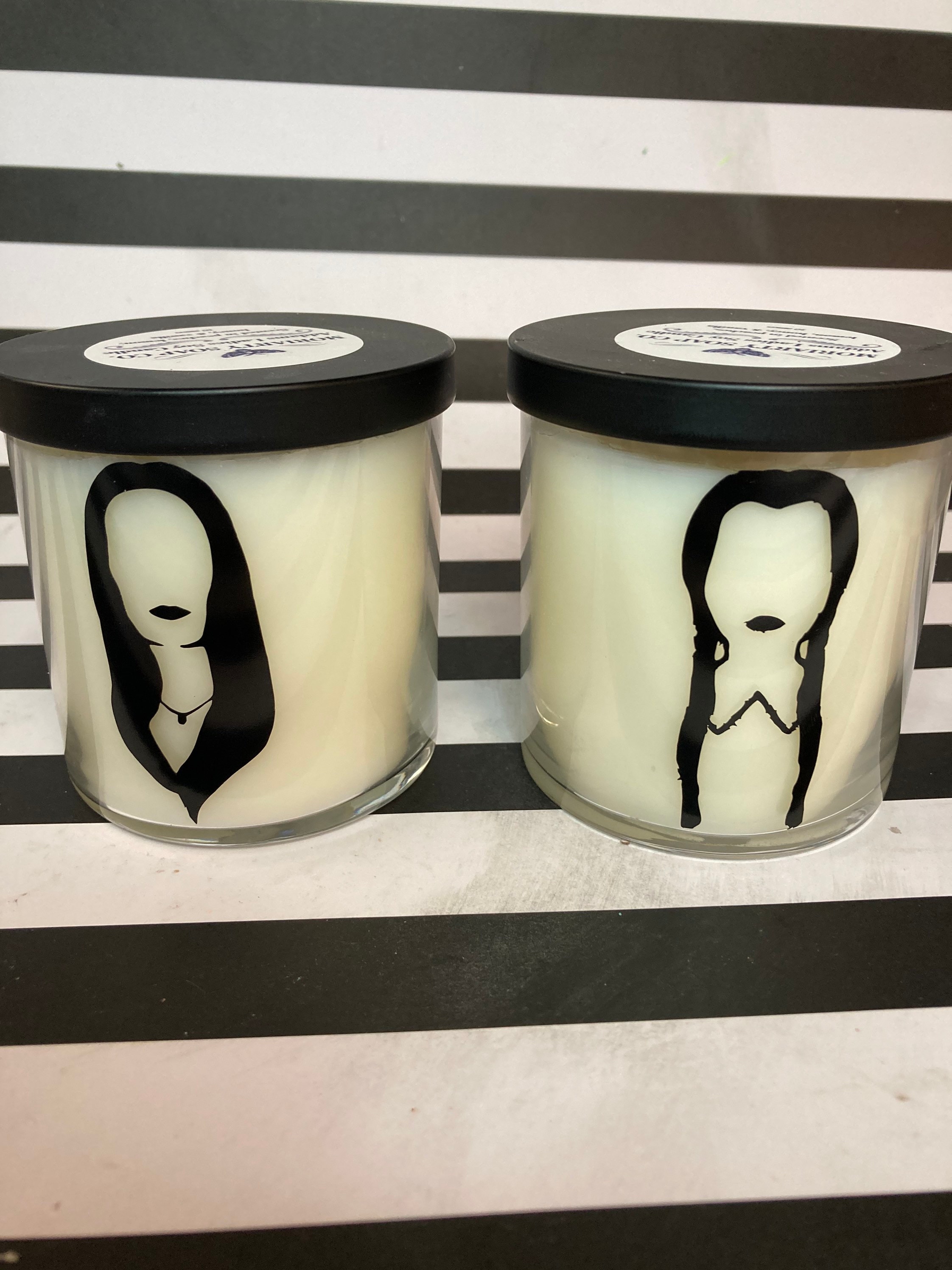 Morticia and Wednesday Addams Family 10 Oz Candle Scented in - Etsy UK