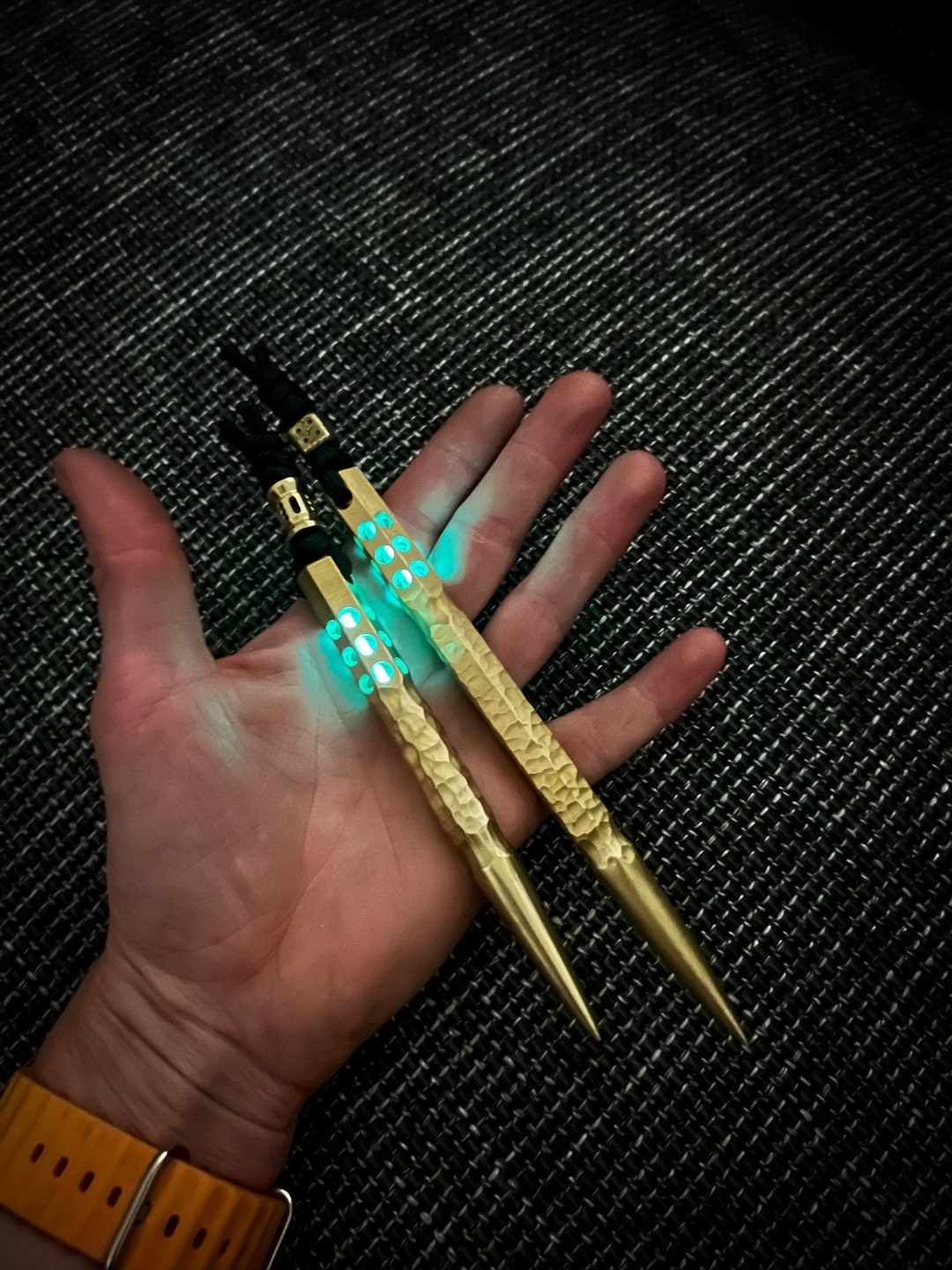 Handmade EDC Brass Spike - Etsy