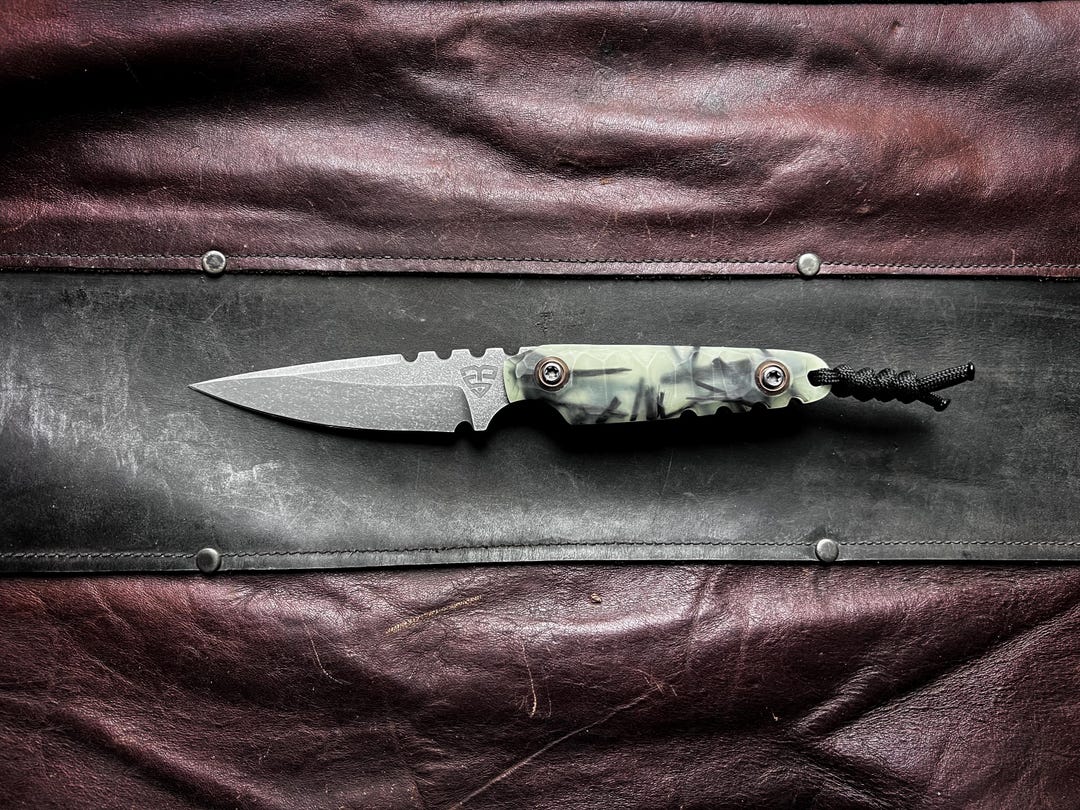 Handmade EDC Knife N690 - Etsy