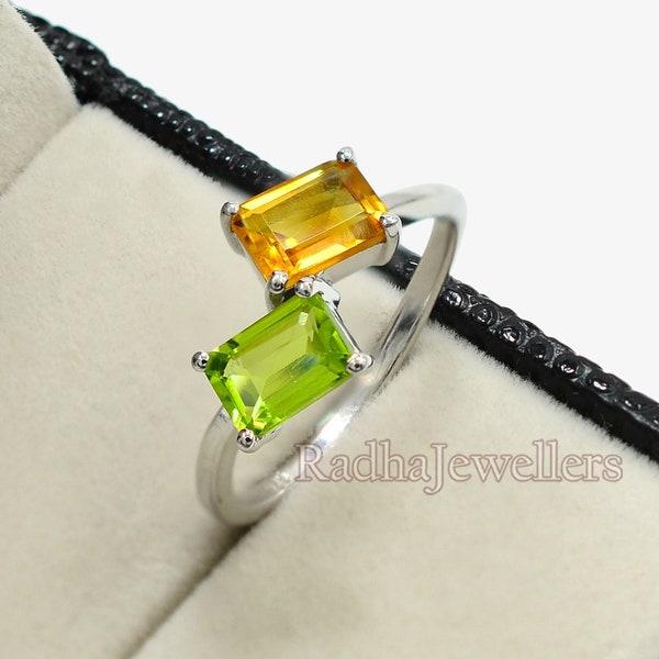 Peridot Ring - Etsy