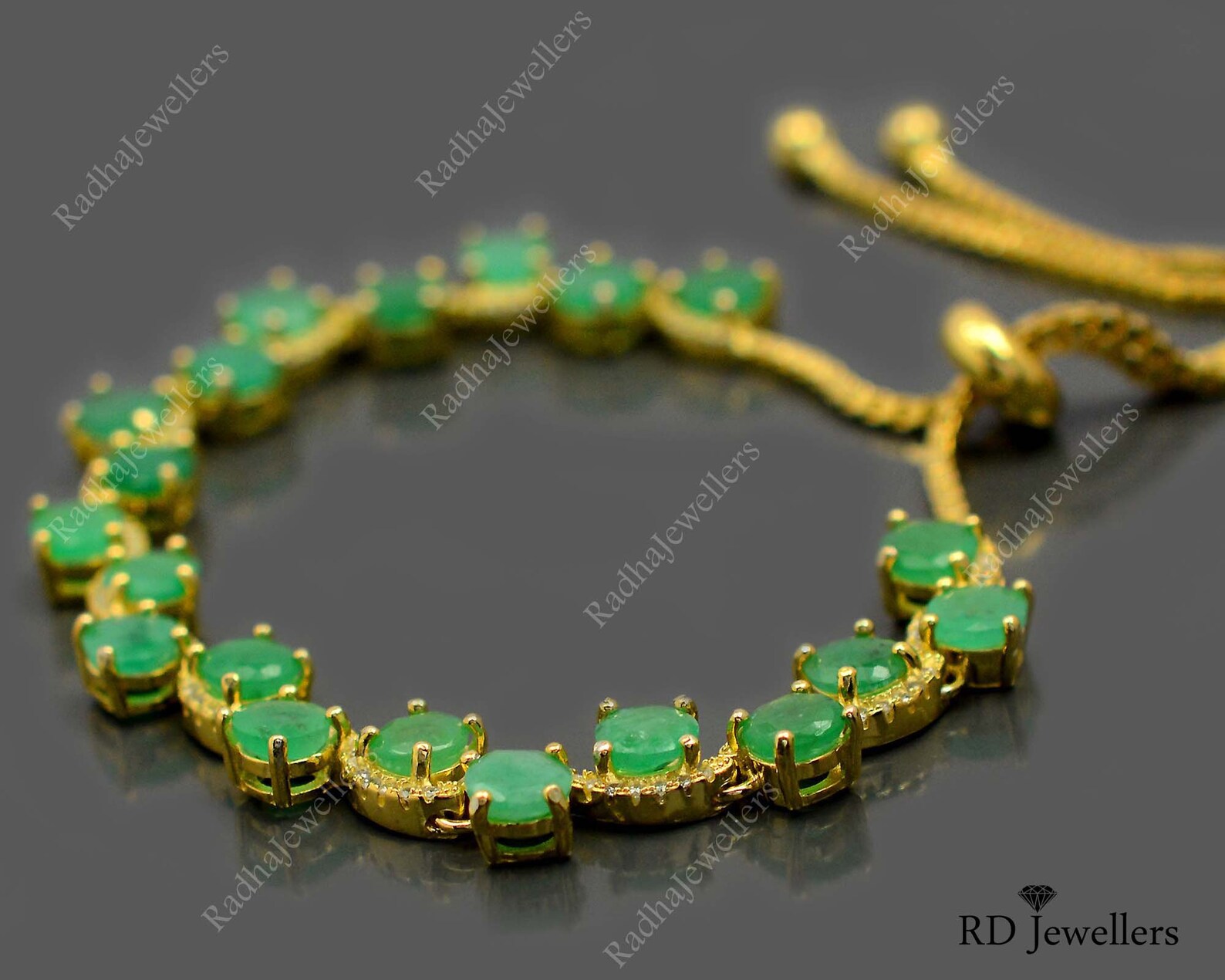 9ct. Natural Green Emerald 925 Solid Silver Gold Vermeil - Etsy