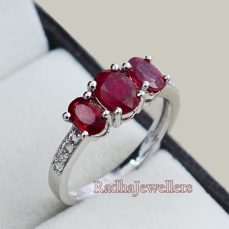 Natural Ruby Ring - Etsy