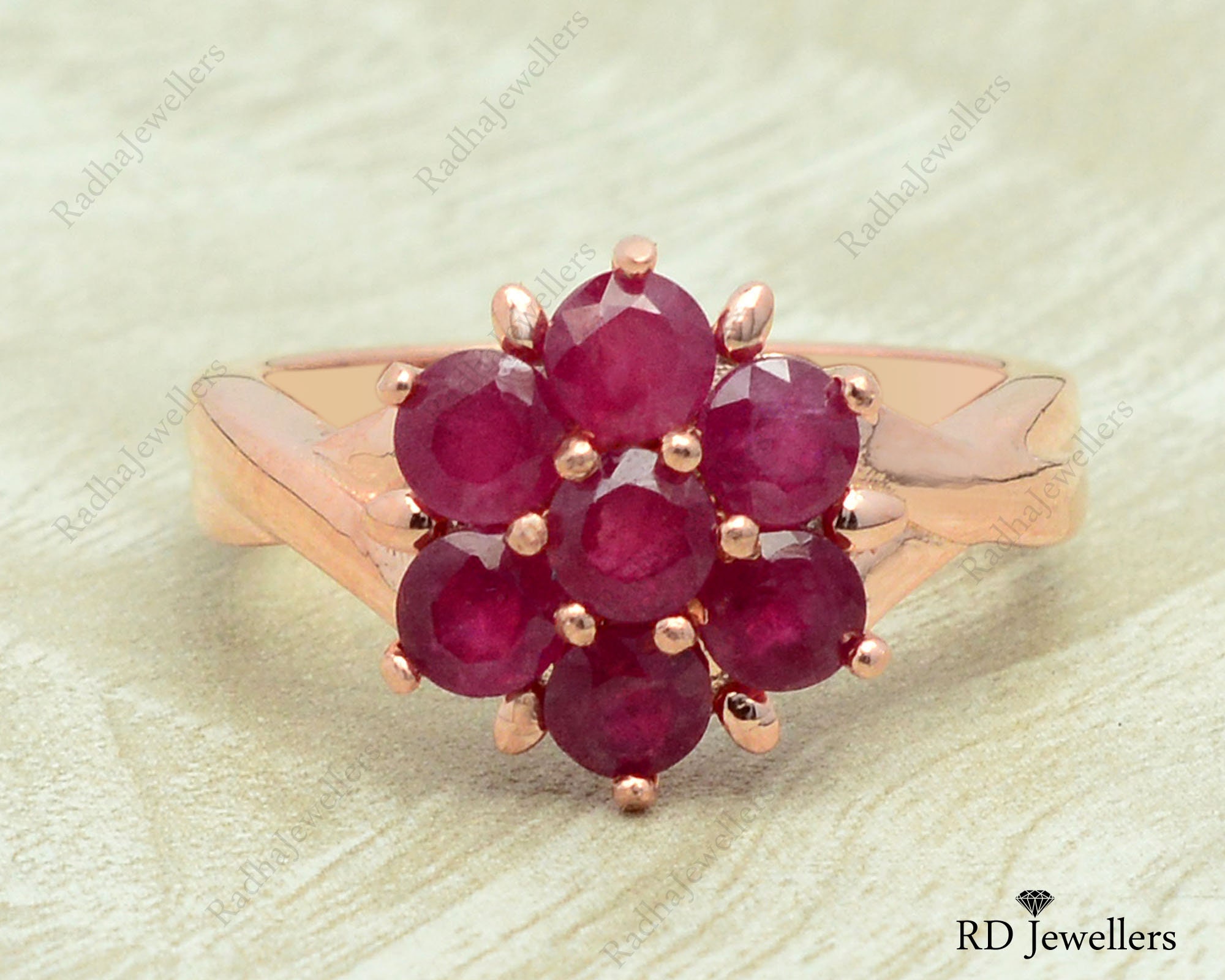 Excellent Natural Ruby Ring 925 Silver Ring Ruby Jewelry | Etsy