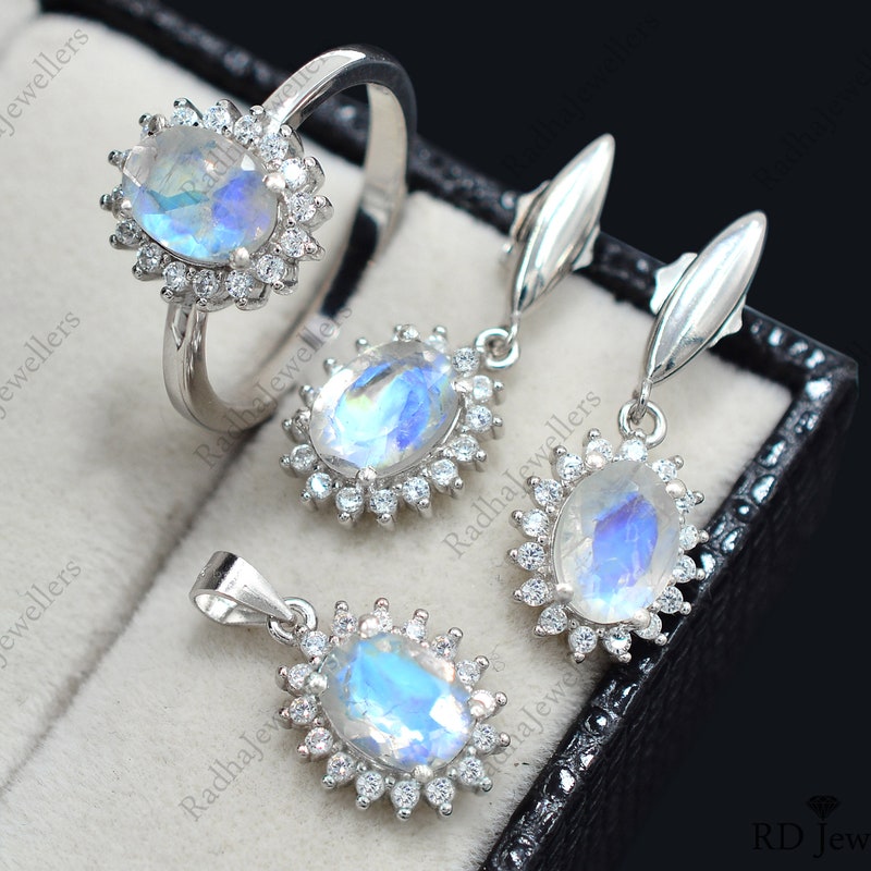 Moonstone Jewelry - Etsy