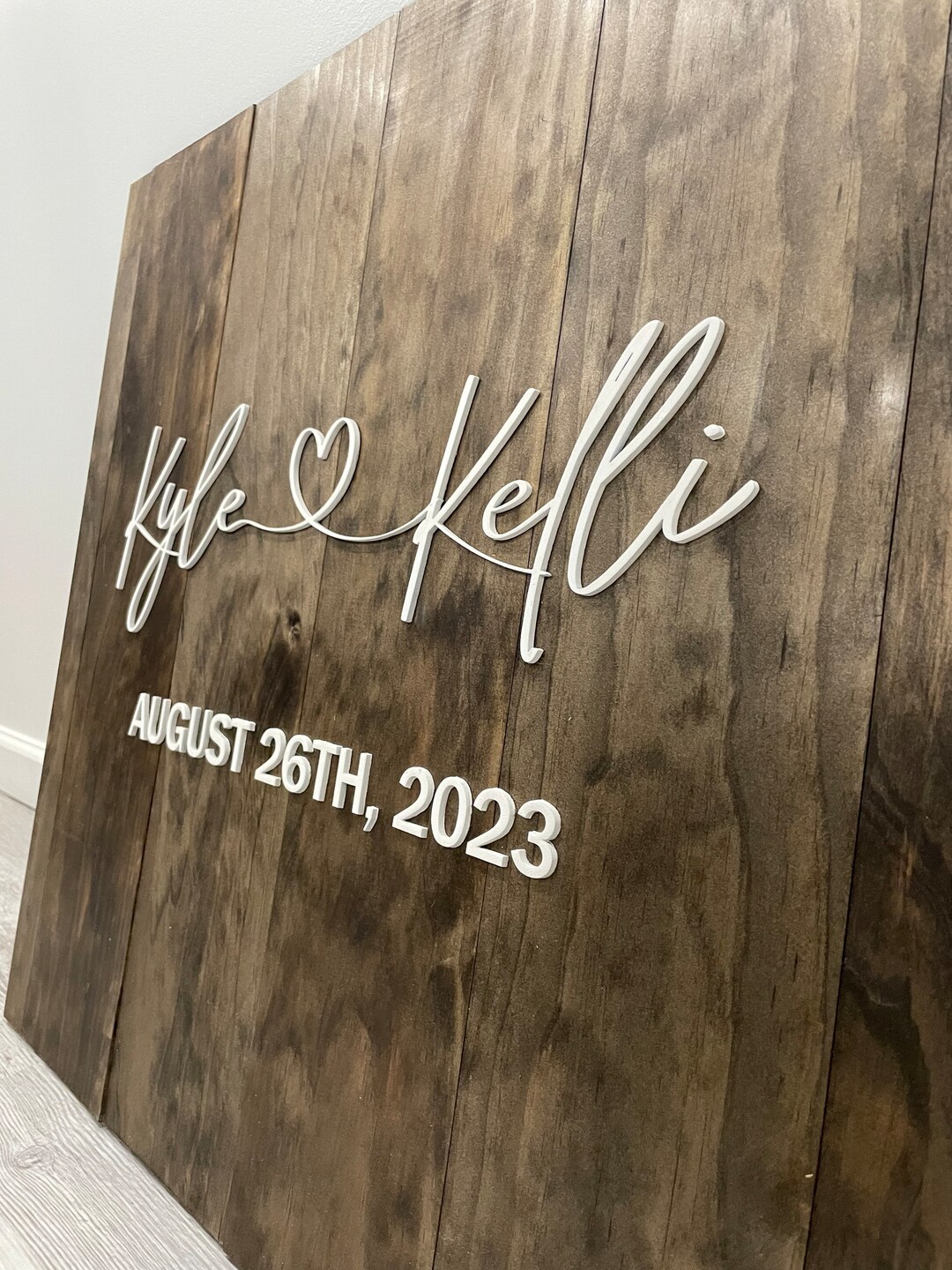 Custom Wedding Sign | Personalized Wedding Sign | Guest Book Sign ...