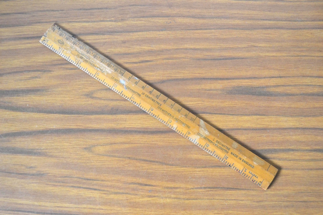 Vintage Helix Wooden Ruler 12" - Made in England - Etsy