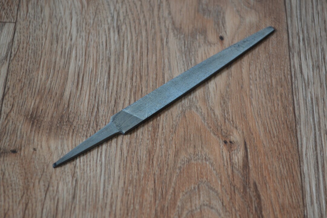 Vintage BSC Sheffield Small Flat 2nd Cut File - 4" Blade - Etsy
