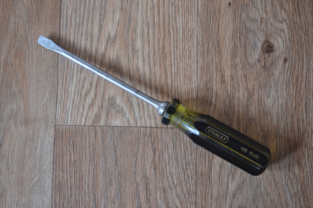 Vintage Stanley 100 Plus 66-166 8mm X 150mm Flathead Screwdriver - Made ...