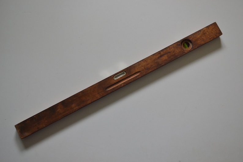 Vintage Large 30" Wooden Spirit Level - Etsy UK