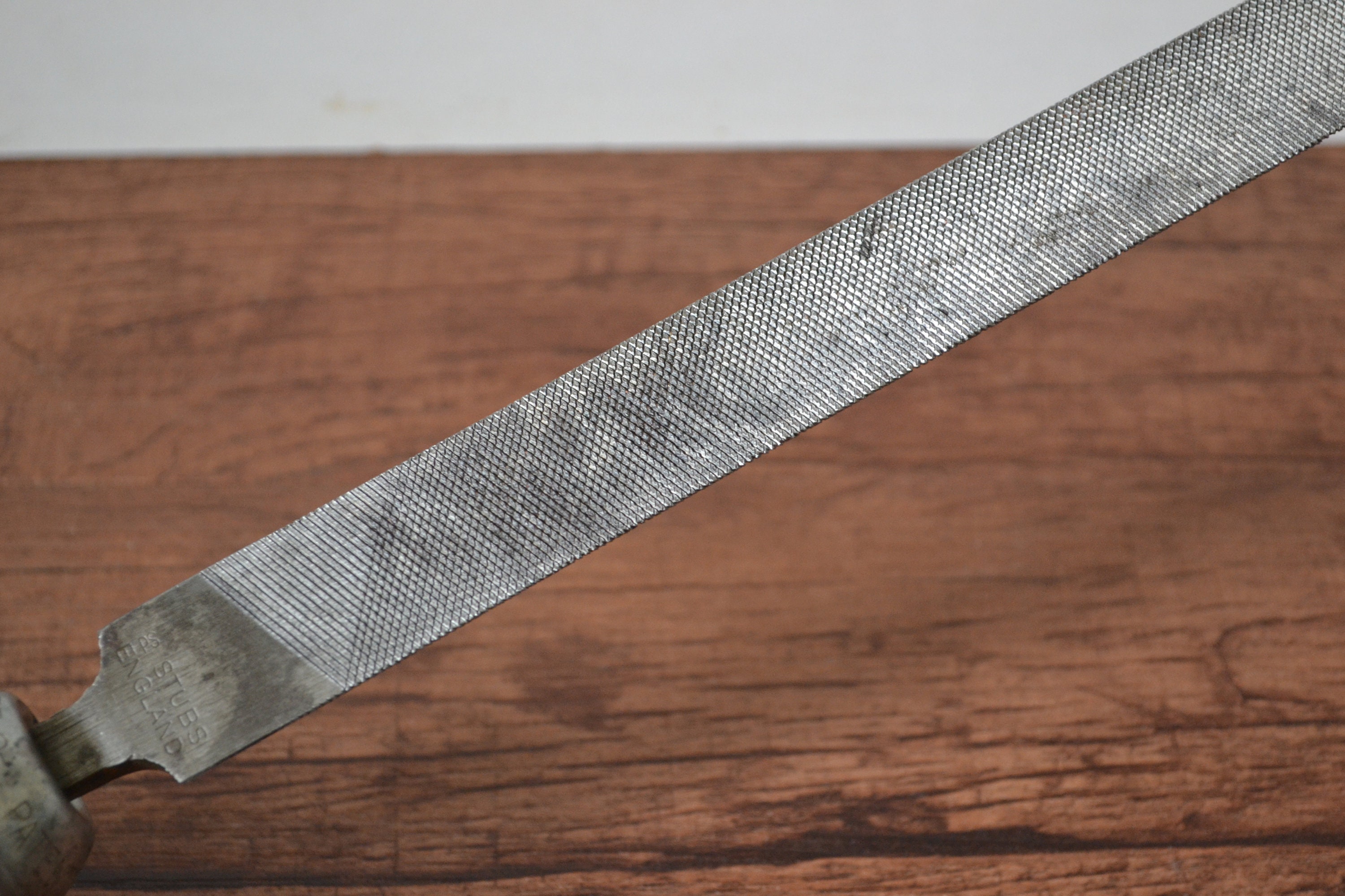 Vintage PS Stubs England Half Round File 25cm Blade With - Etsy UK