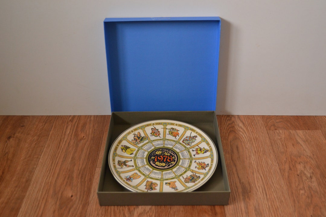 Vintage Wedgwood 'samurai' 1978 China Collectors Calendar Plate 10" - Etsy