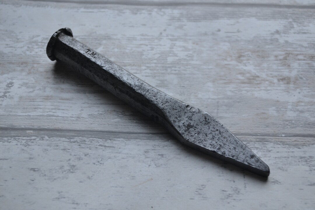 Vintage 7" X 1" Metal Cross Cut Cold Chisel - Etsy