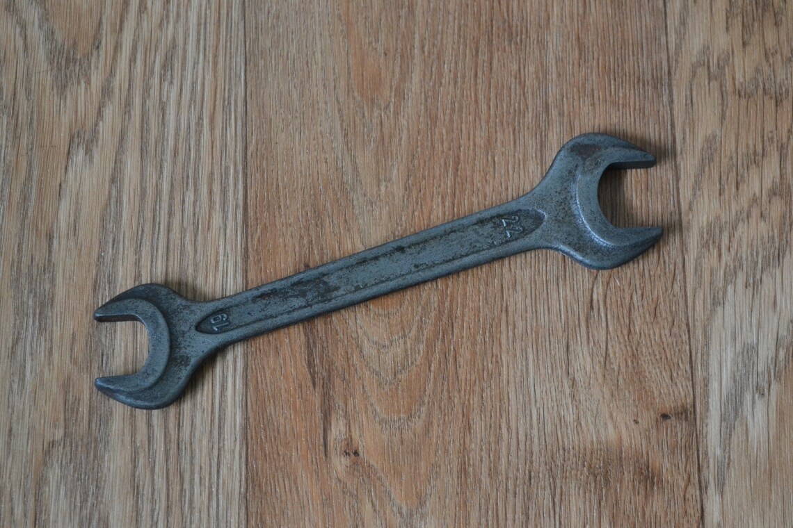 Vintage DIN 895 West Germany Spanner Open Ended Wrench 19mm 22mm - Etsy