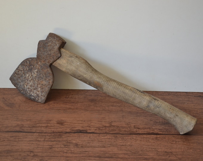 Vintage Unrestored Kent Pattern Axe Hatchet With 14 Wooden Handle - Etsy