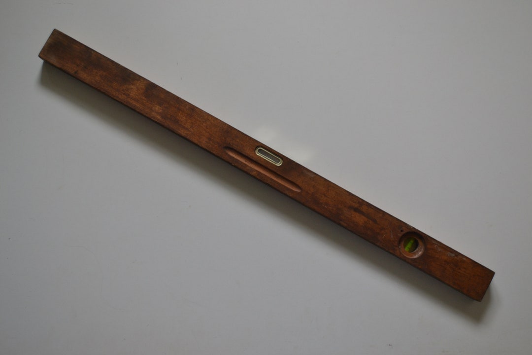 Vintage Large 30" Wooden Spirit Level - Etsy UK