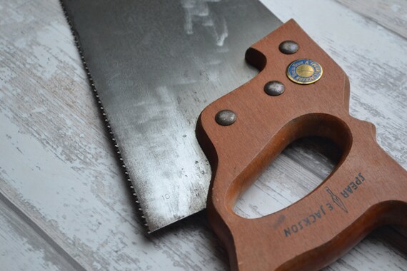 Vintage Spear Jackson 22 10 PPI Hand Panel Saw Etsy