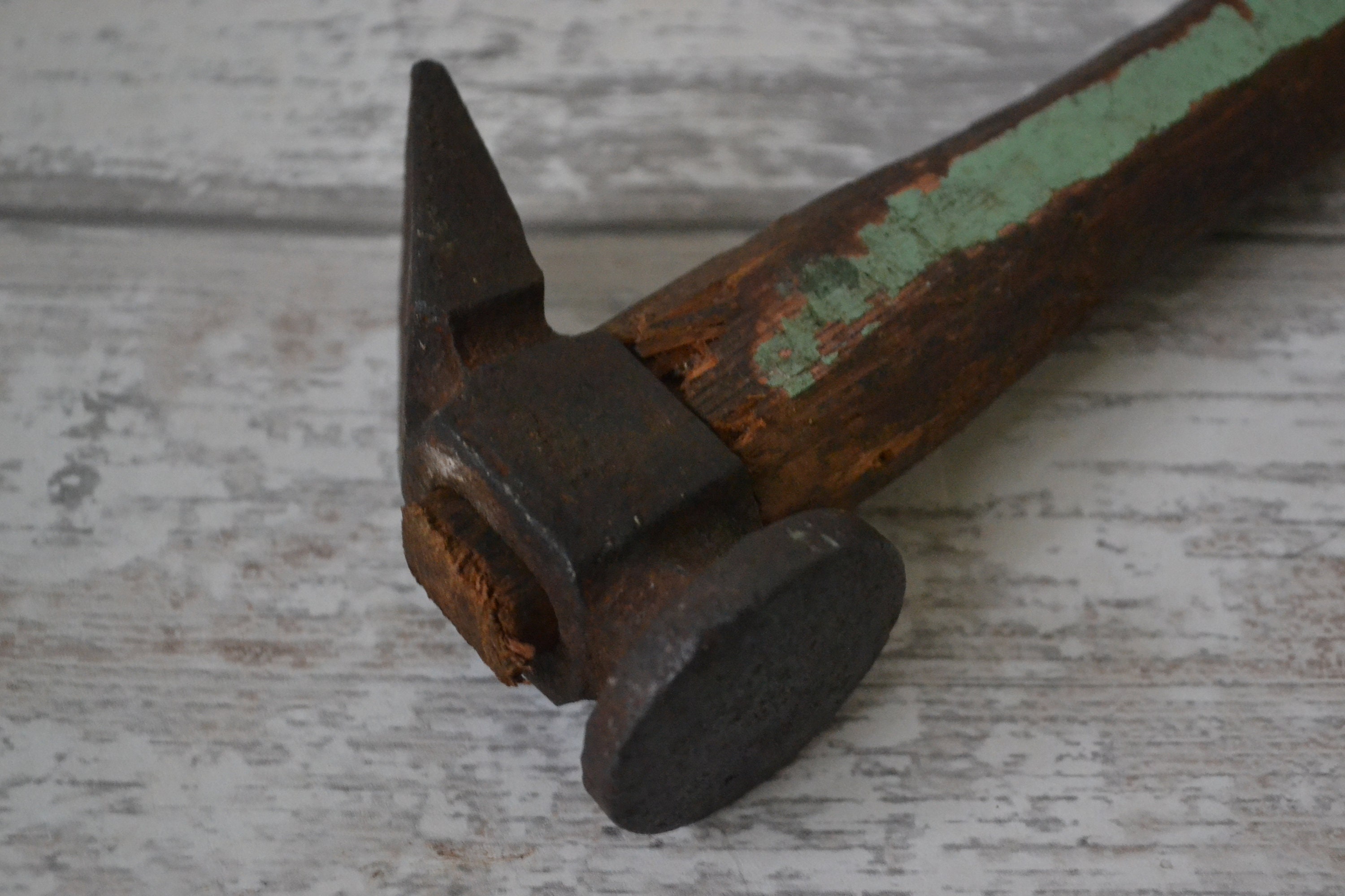 Vintage Cobblers' Shoe Hammer 11" Wood Handle - Etsy