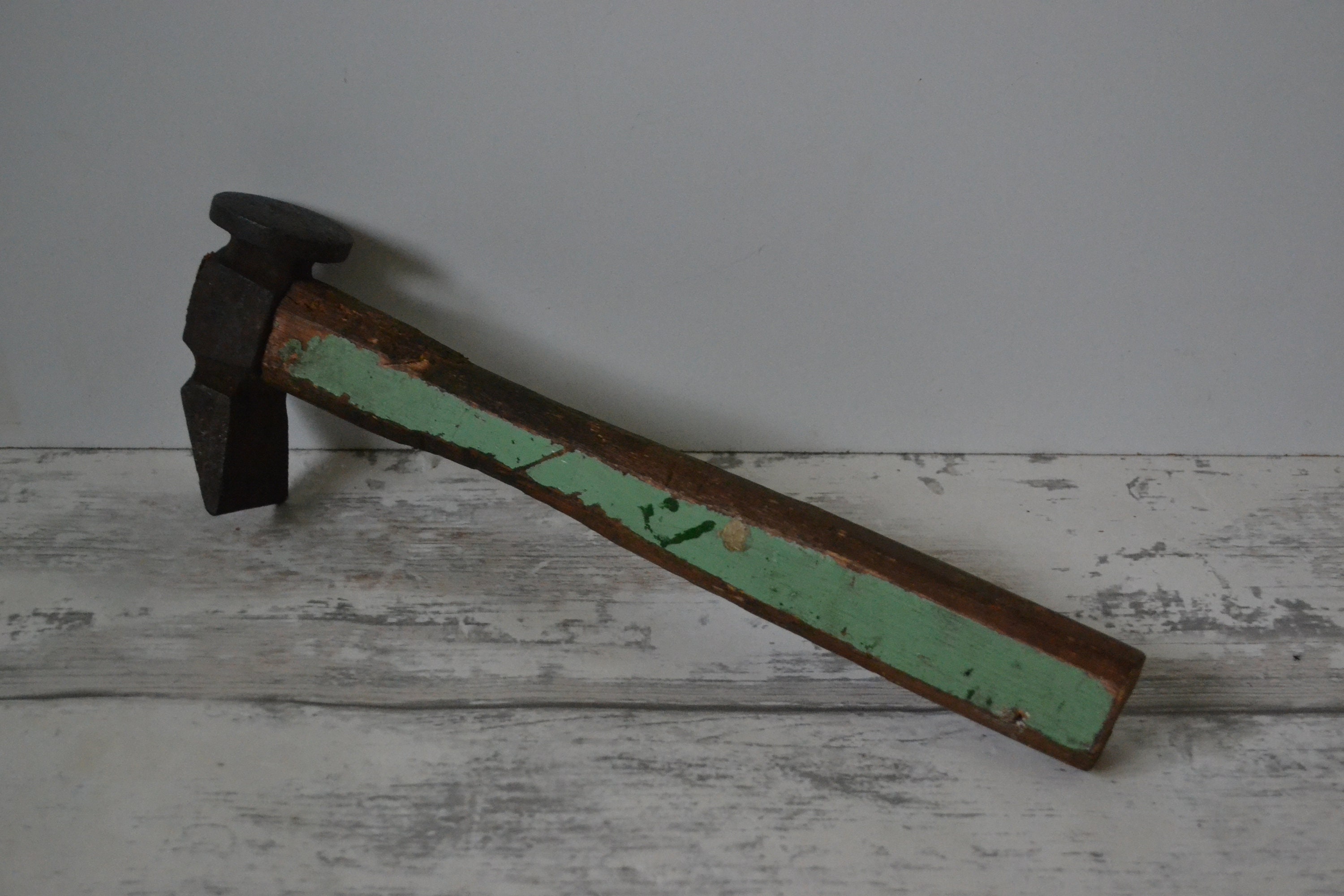 Vintage Cobblers' Shoe Hammer 11" Wood Handle - Etsy