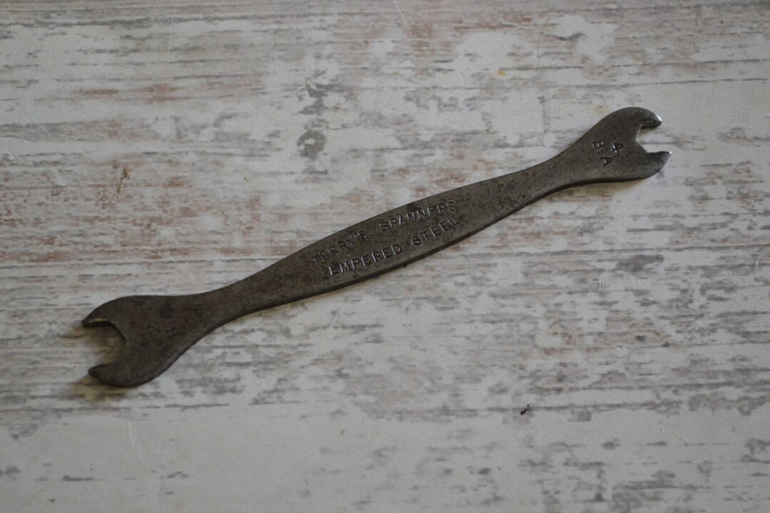 Vintage Terry's Spanners 2BA 4BA Tempered Steel Open Ended Spanner ...