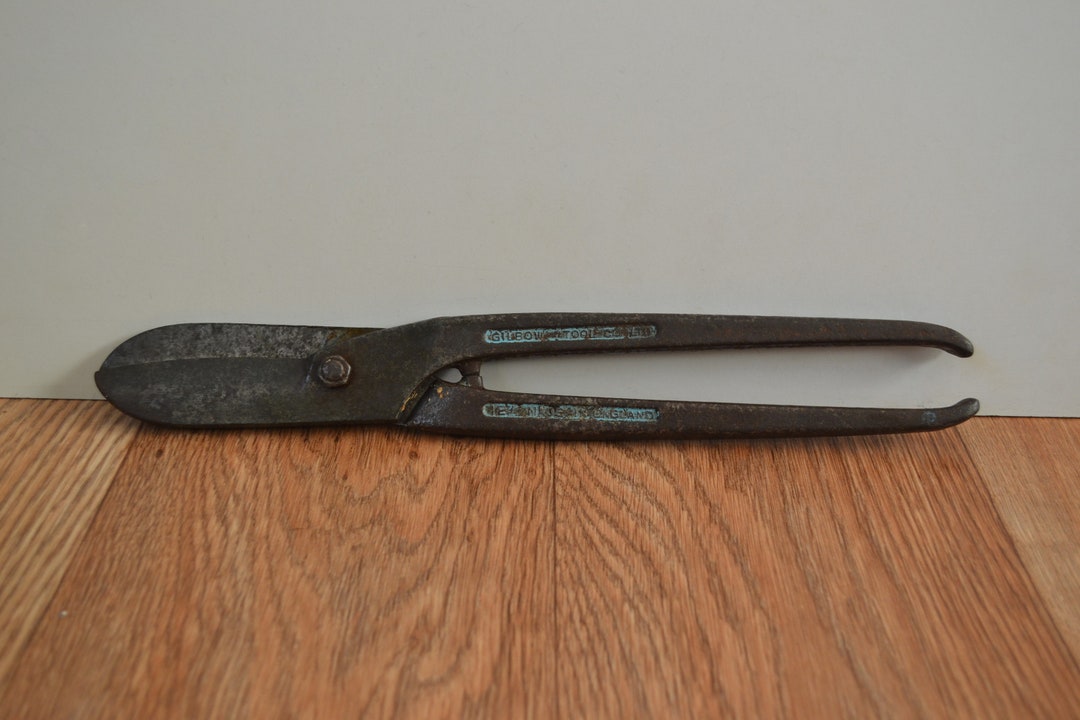 Vintage Gilbow Tool Co Ltd Tin Snips 12" - Etsy