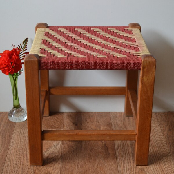 Woven Stool - Etsy