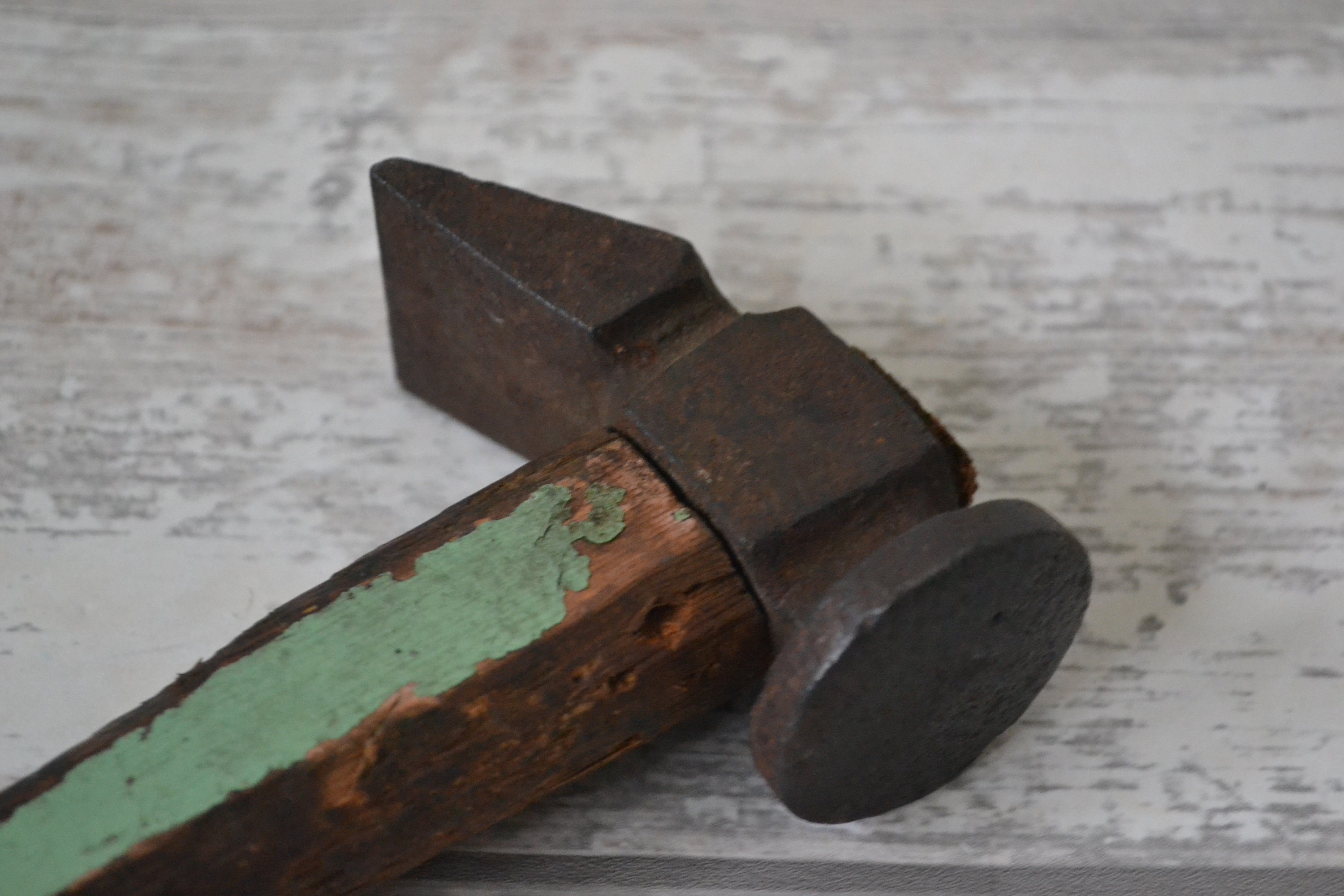 Vintage Cobblers' Shoe Hammer 11" Wood Handle - Etsy