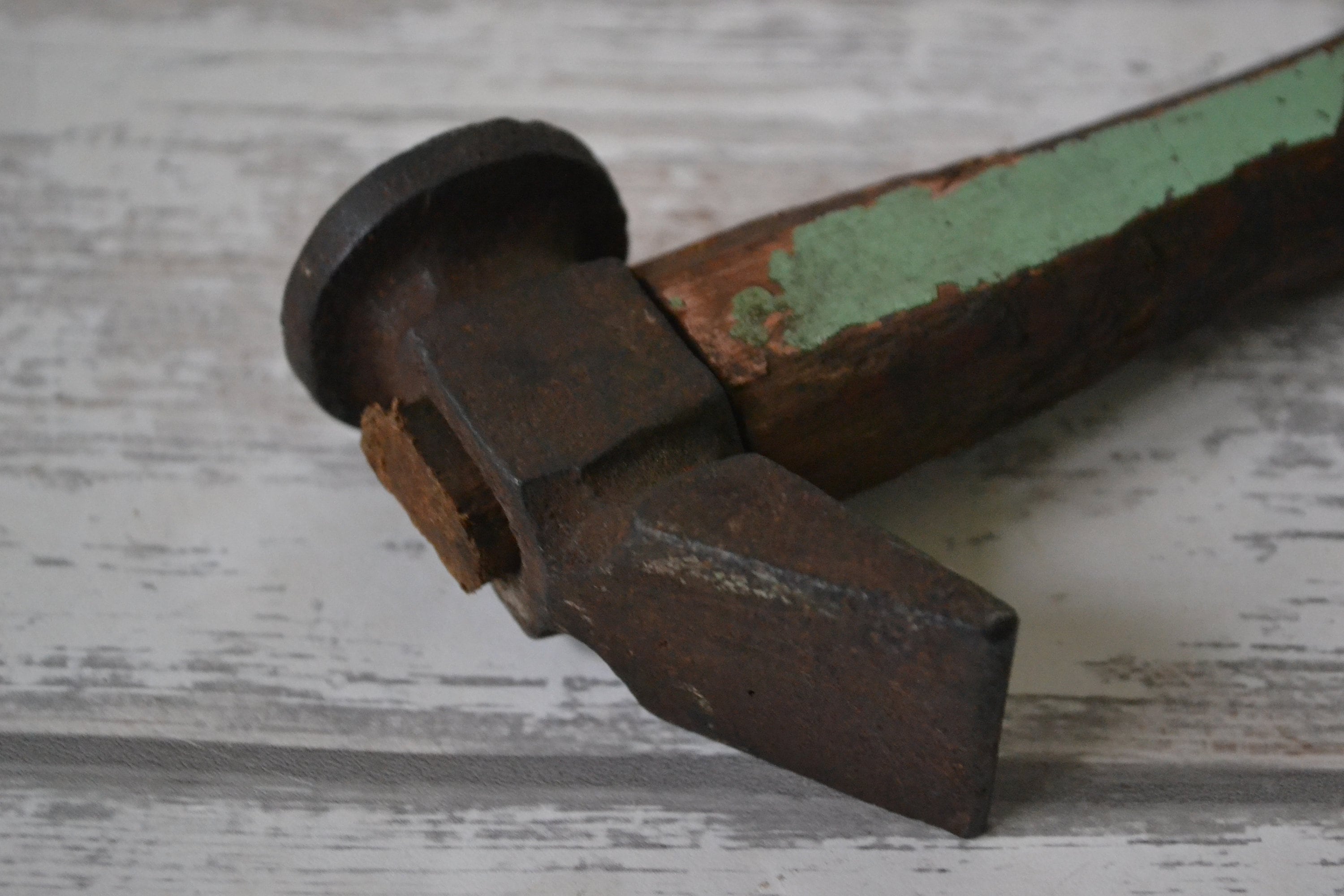 Vintage Cobblers' Shoe Hammer 11" Wood Handle - Etsy