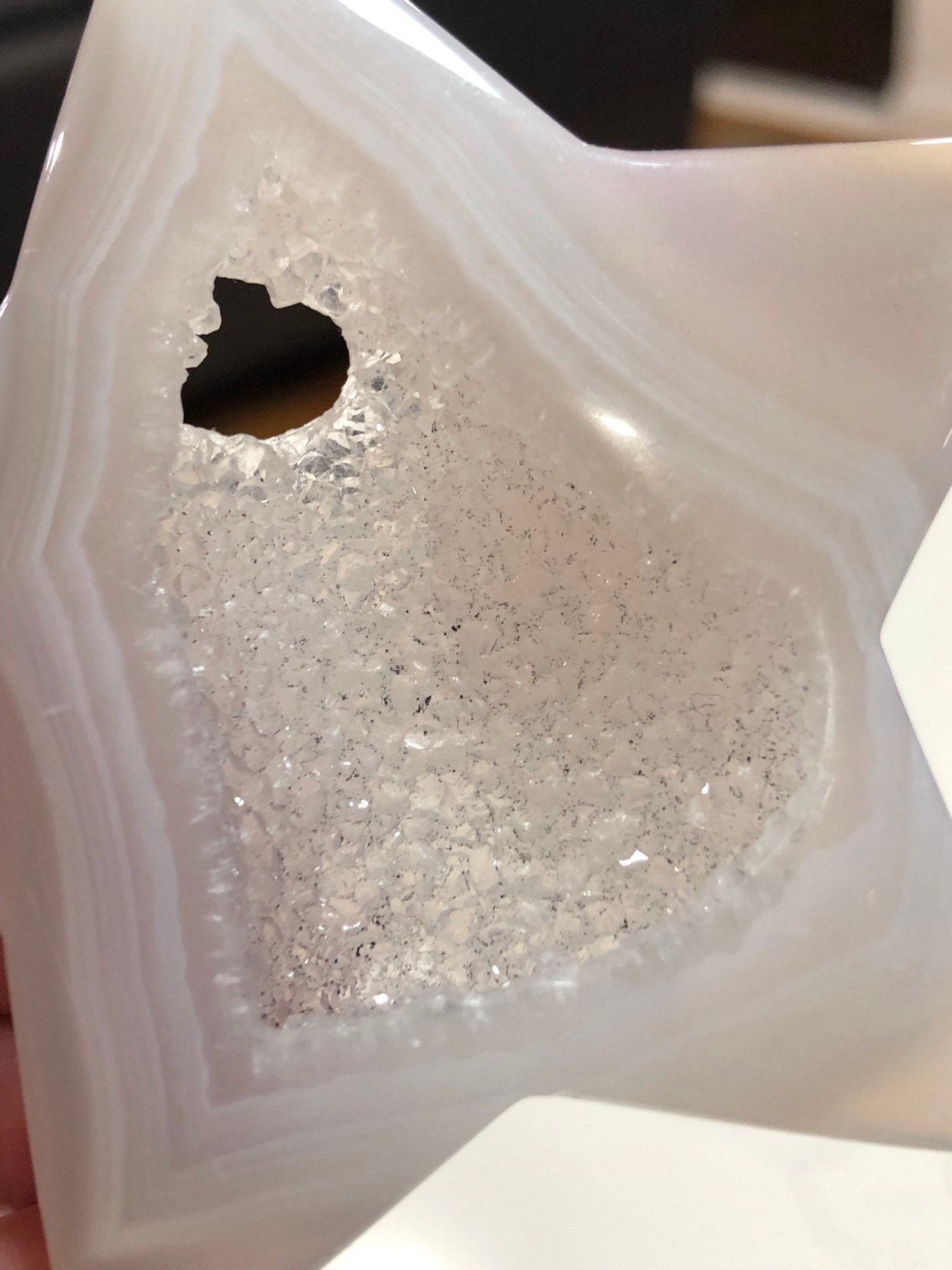 Agate Geode Star