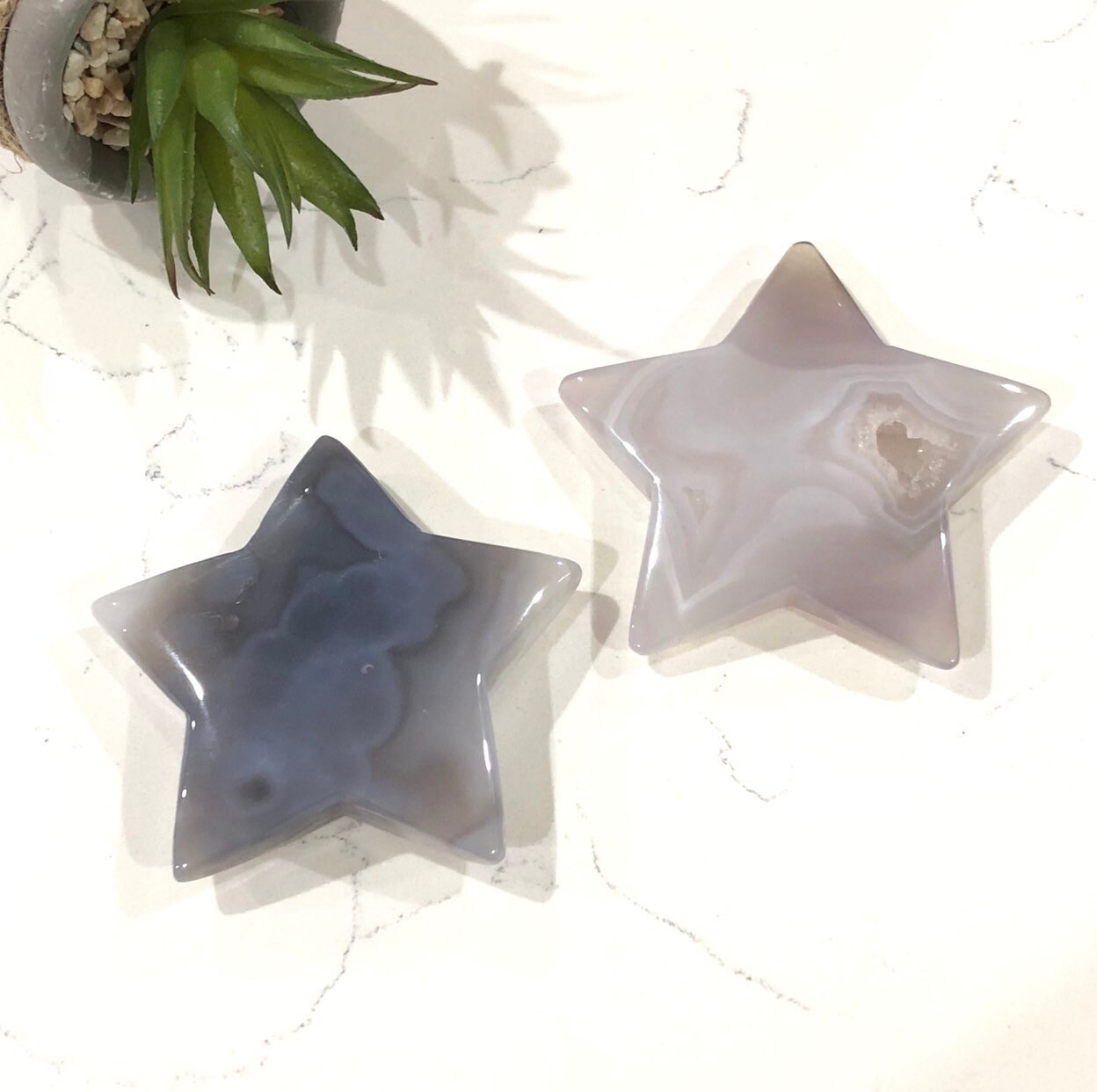 Agate Geode Star