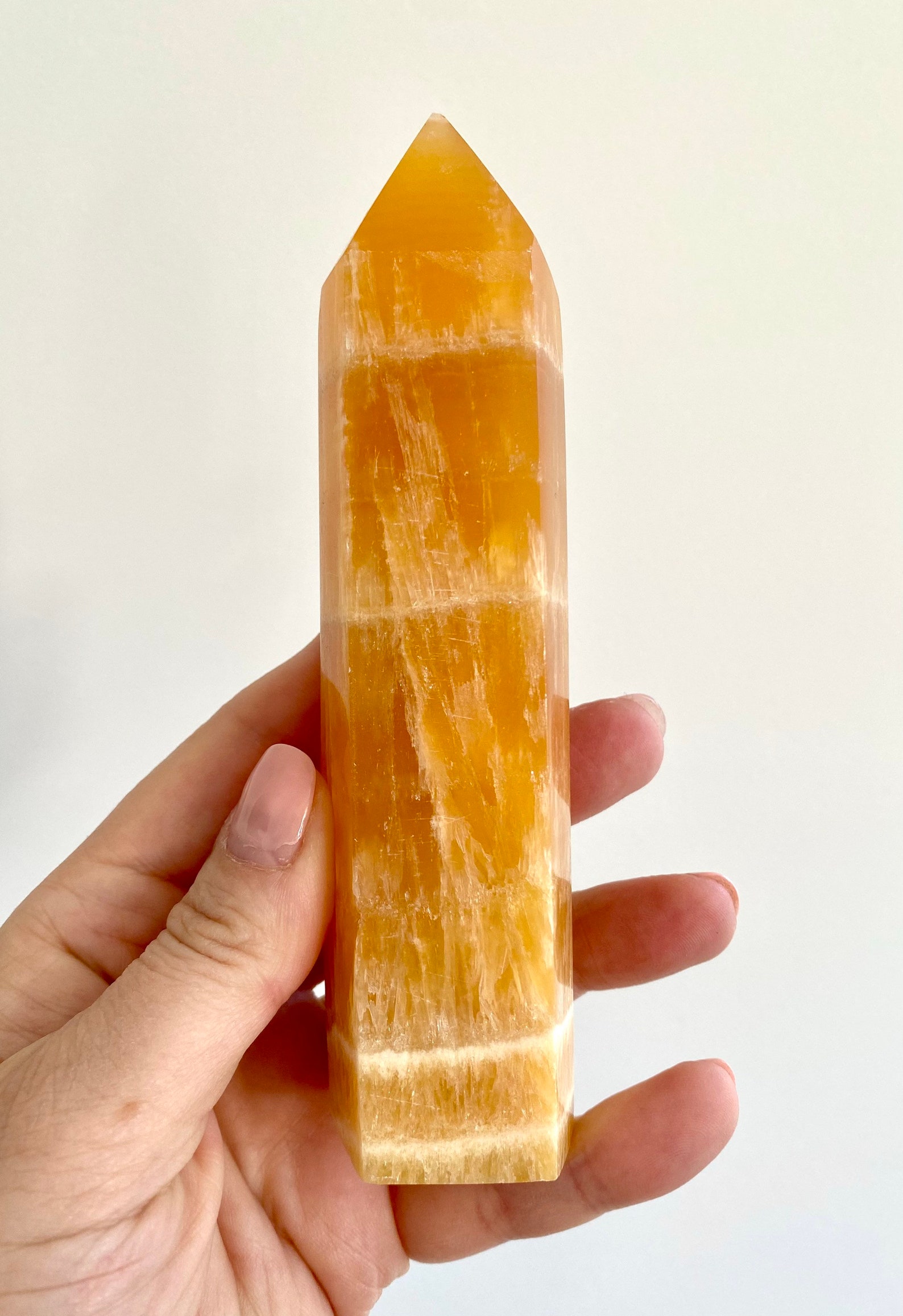 Mexican Orange Calcite Towers - Etsy Australia