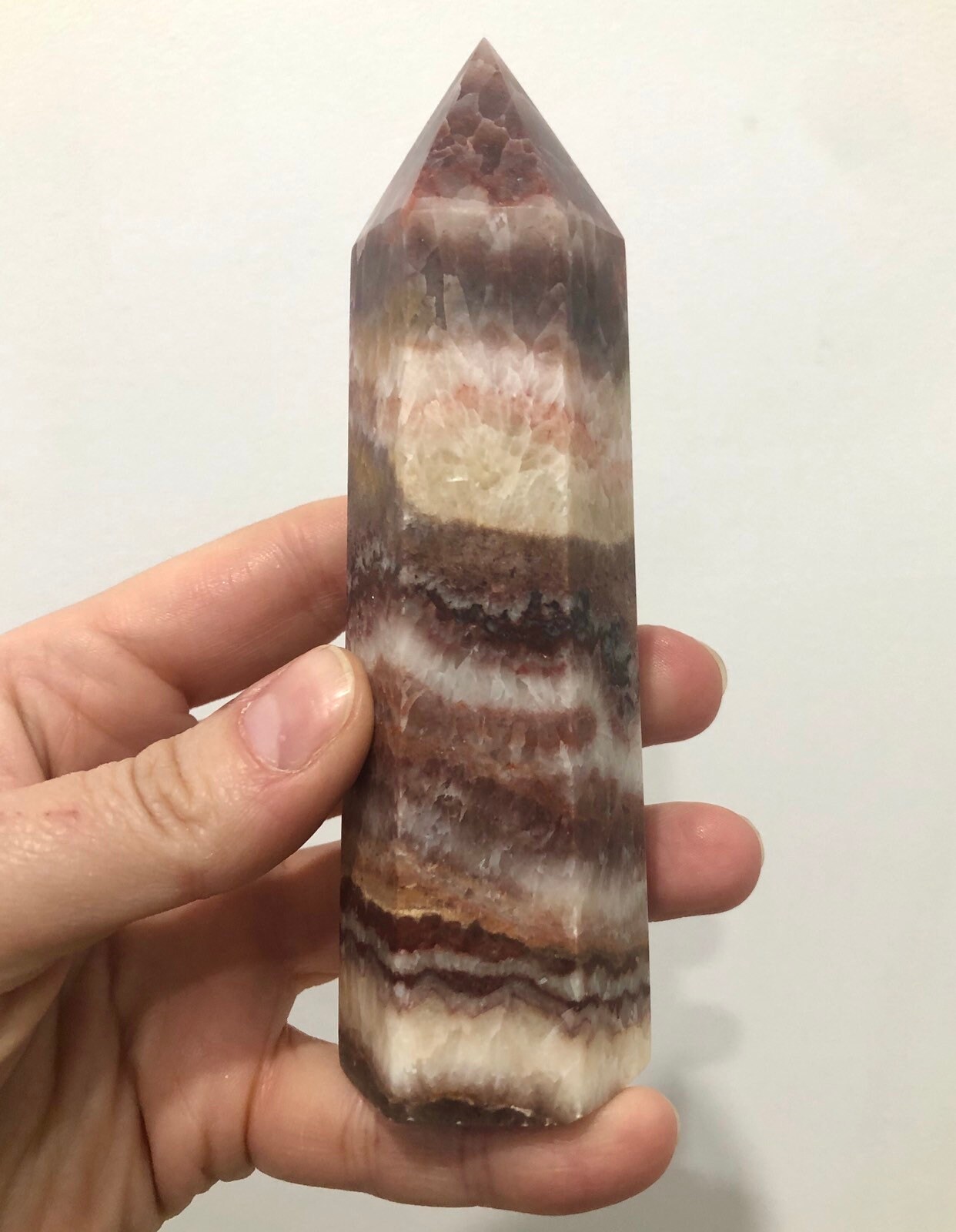 Tri Colored Calcite Towers