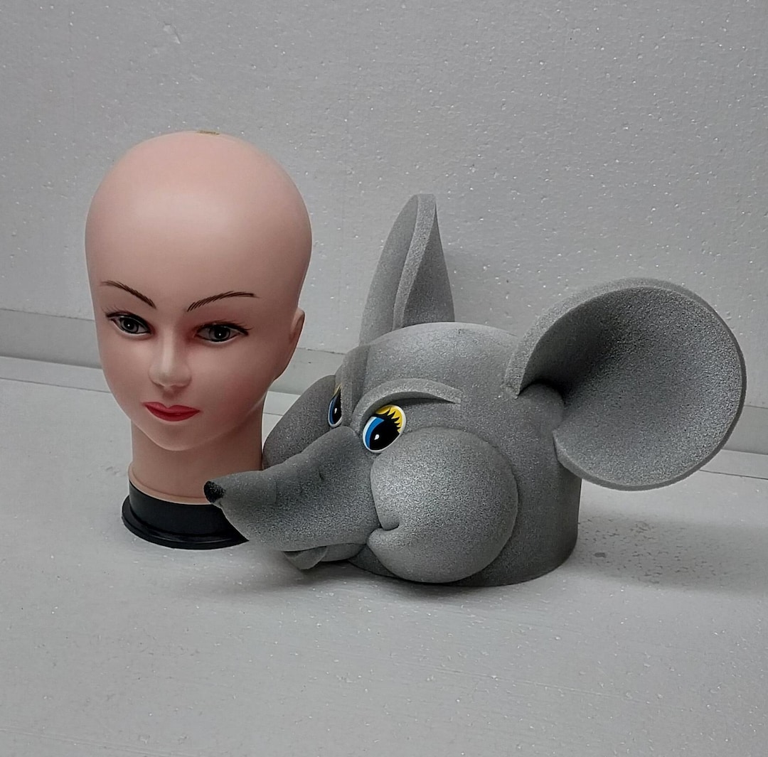 Hat-mask Mouse. Cool Hat for a Party. Animal Masks for Children and ...