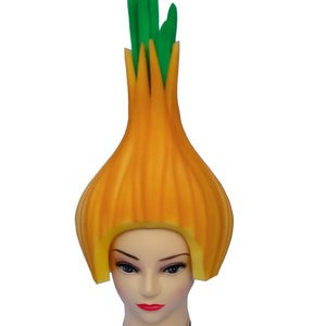 Hat-mask Onion. Mask for the Holiday. Harvest. Farmer. Halloween. - Etsy