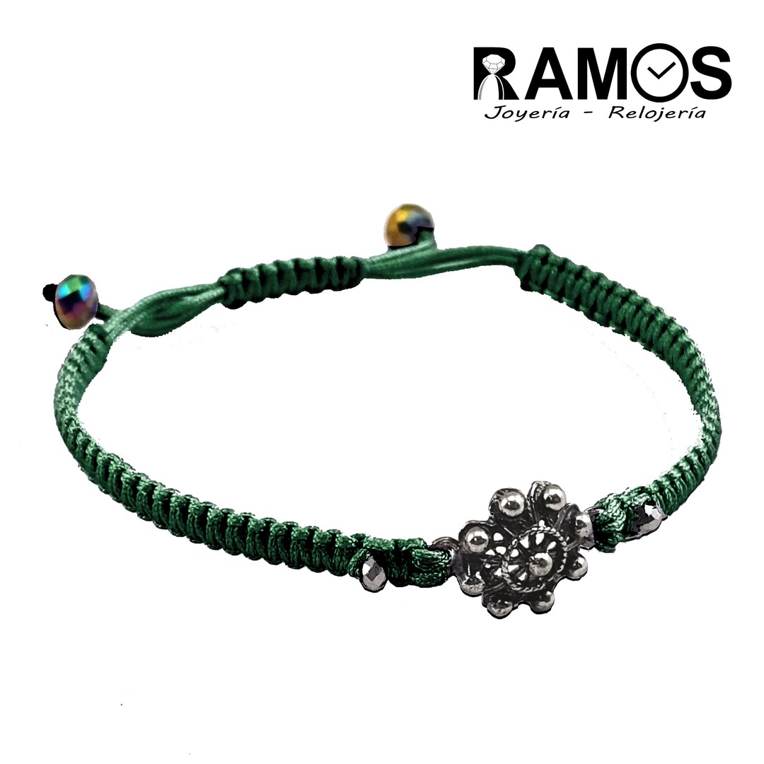 Charro Button Bracelet With Macramé/charro Button and Macramé/celtic ...
