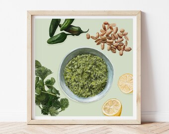 Antipasto Food Poster Italian Food Print Italy Food Poster - Etsy