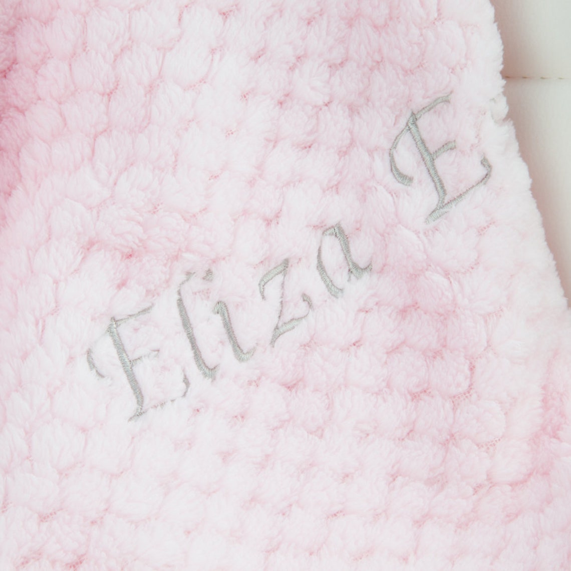Personalised Blanket Fleece Pink Baby Shower Gift Custom - Etsy