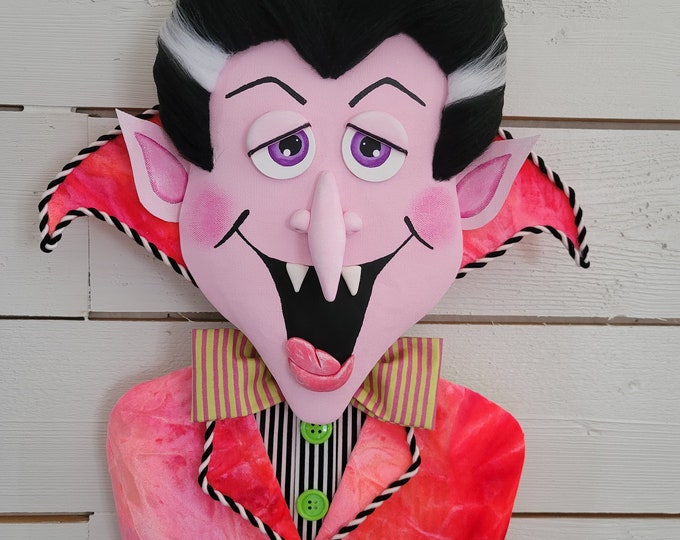 Bite Me, Dracula, Vampire, Halloween Decor, Wreath Attachment, Swag ...