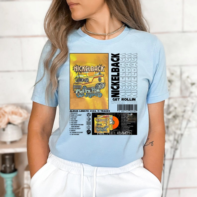 Nickelback Get Rollin Tour 2023 PNG, Nickelback Band Concert 2023 PNG ...