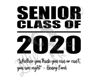 Class of 2020 Jpg | Etsy